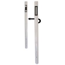 Kantstolpe med vit reflex högreflektiv - - trafikskyltar